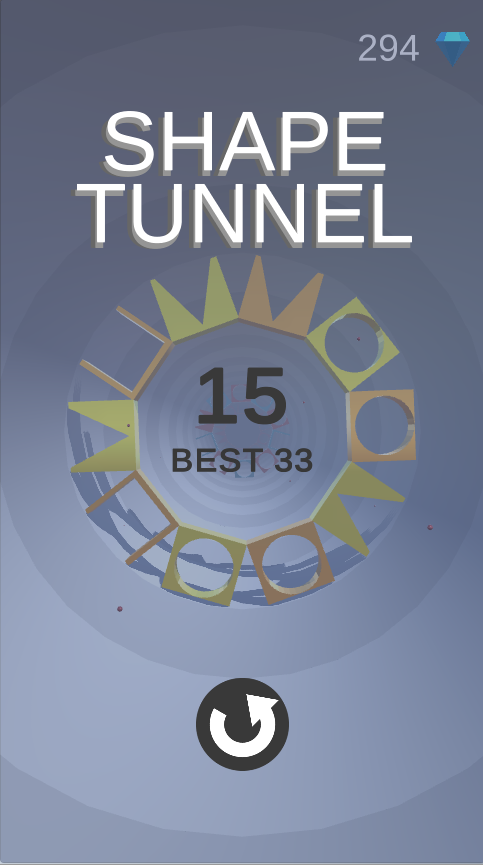 Shape Tunnel - Complete Unity Game + Admob by Ragendom | CodeCanyon